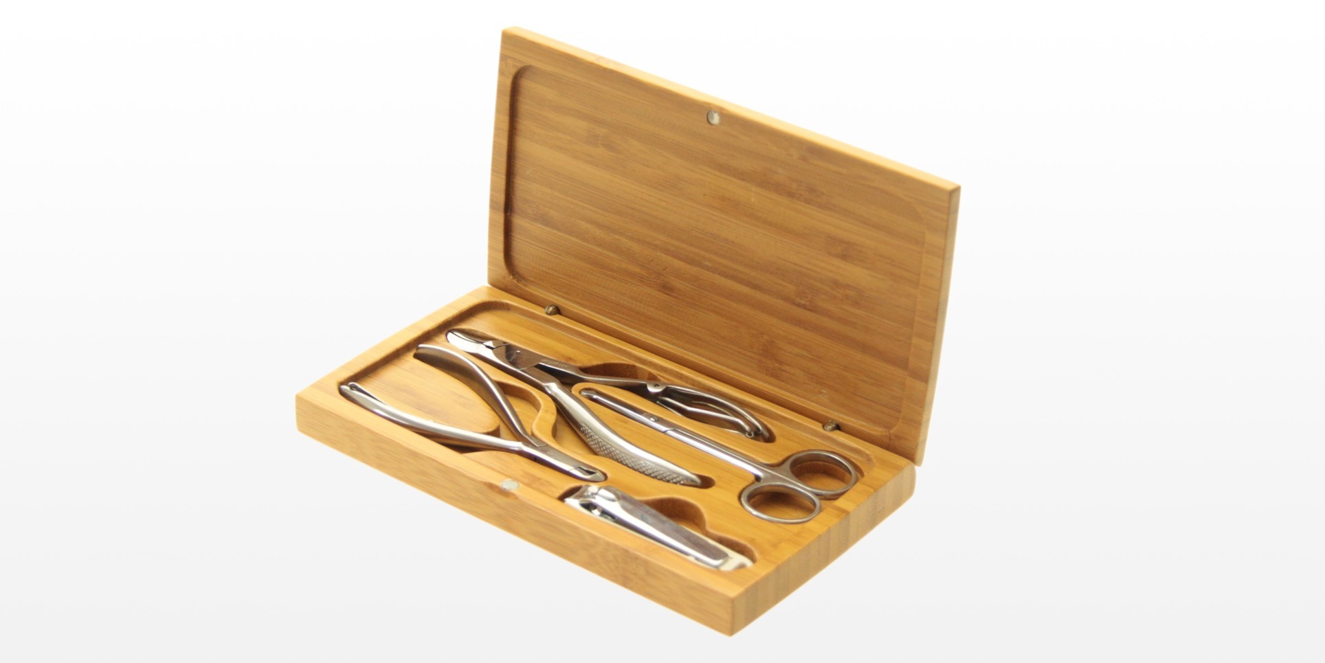 Manicure Set Bamboo Bathroom Accessories Manicure Set Bamboo Bathroom Accessories